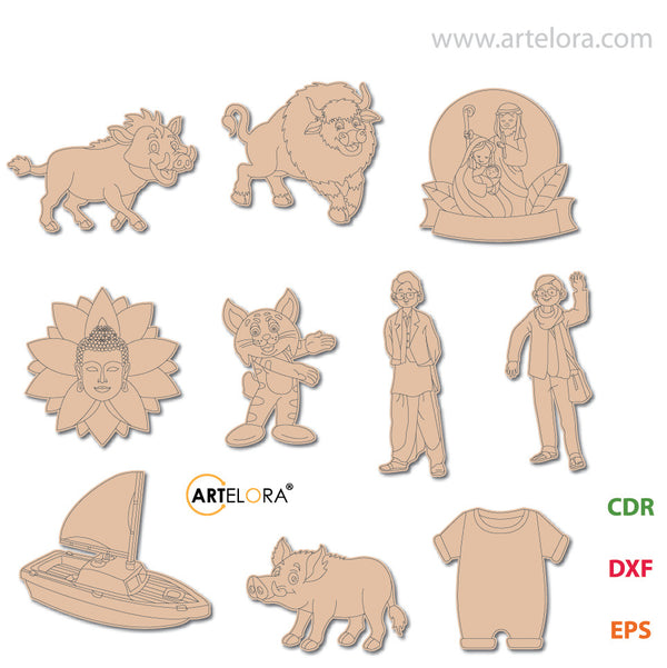 Pre Marked Base Design All Cartoon Drawing – ArtElora