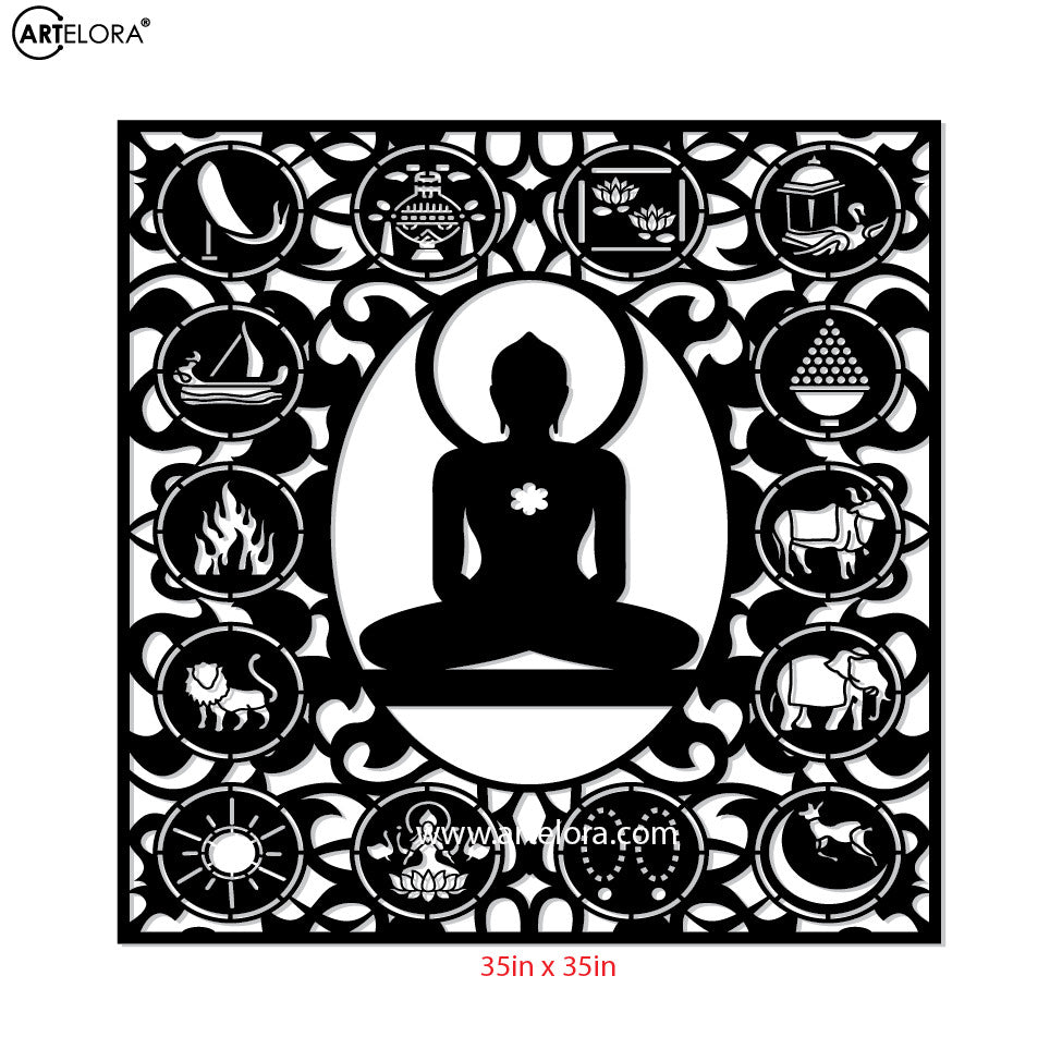 2D Modern Art Mahavir 14 Swapna – ArtElora