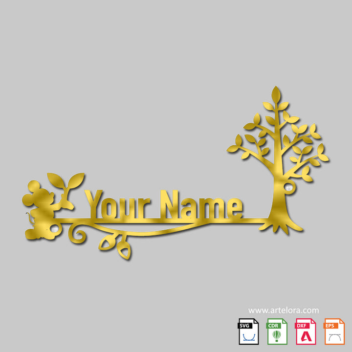 Creative Name Plate Design for Home & Office – ArtElora