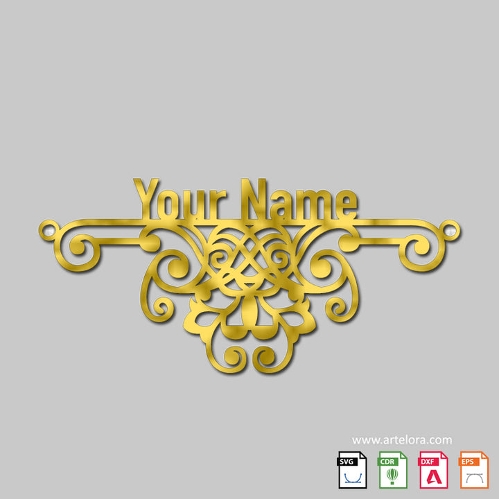Creative Name Plate Design for Home & Office – ArtElora