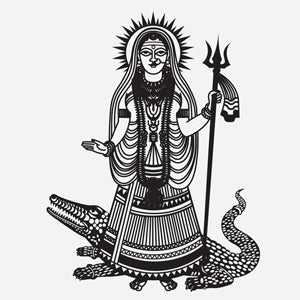 Laser Engraving Khodal mata – ArtElora