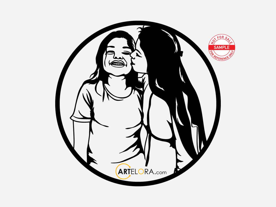 Portrait Laser cut – ArtElora