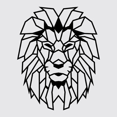 2D Modern Art Lion – ArtElora